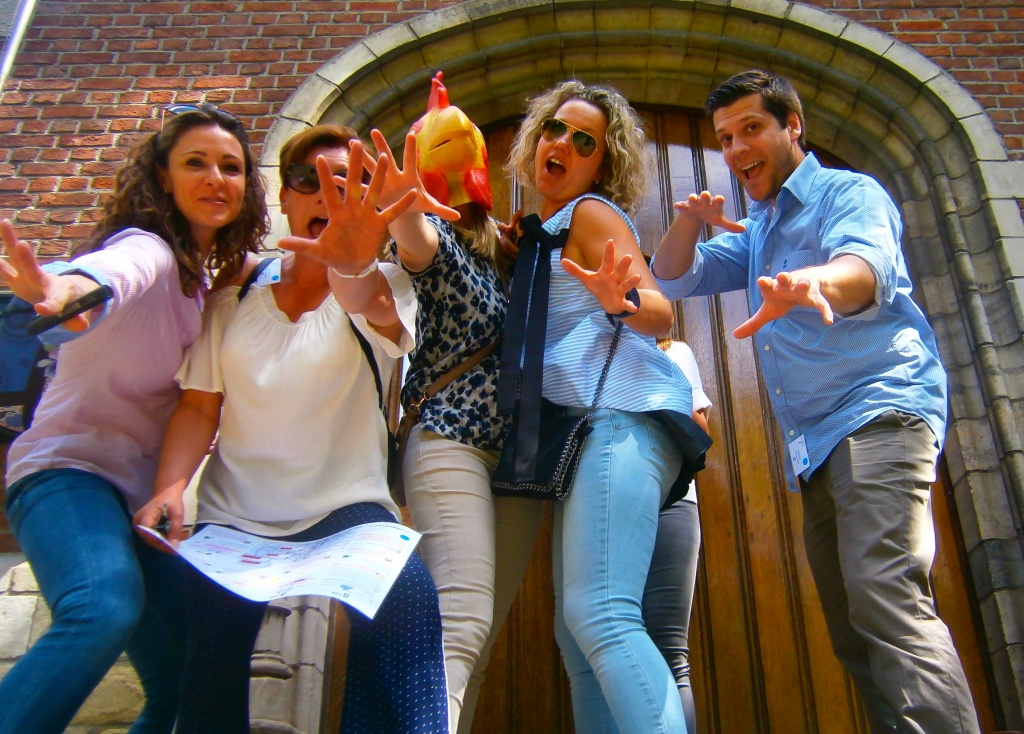 Bedrijfsuitje, Urban Event Lab, Stresskippen temmen, stresskippen-temmen